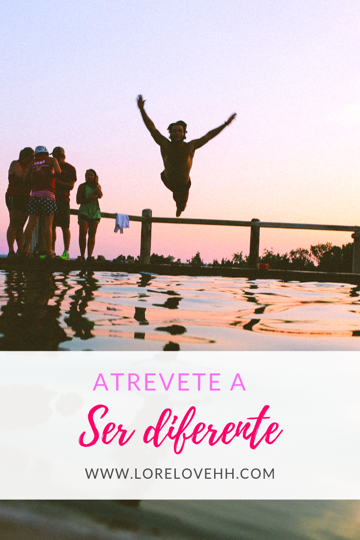 Ser diferente no es malo.Atrévete a ser tu misma/o. | Bien exitosa